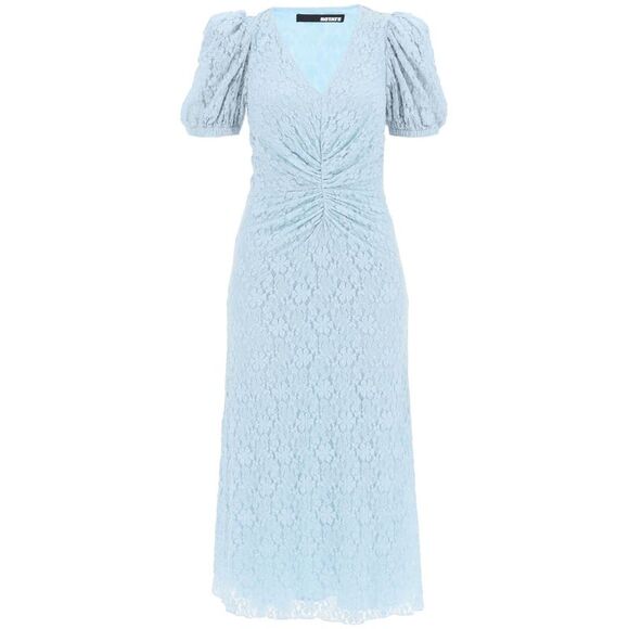ROTATE | Dresses | Rotate Midi Lace Dress With Puffed Sleeves | Poshmark